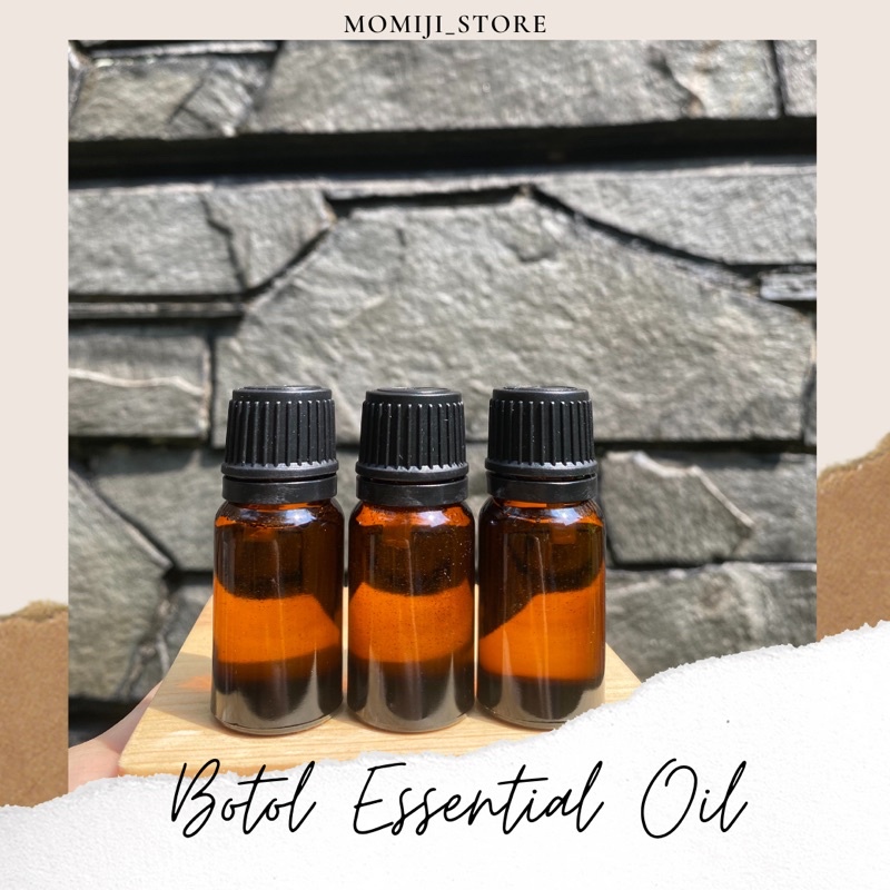 Jual Botol Kaca Amber Dropped / Botol Kaca Essential Oil 10ml | Shopee ...