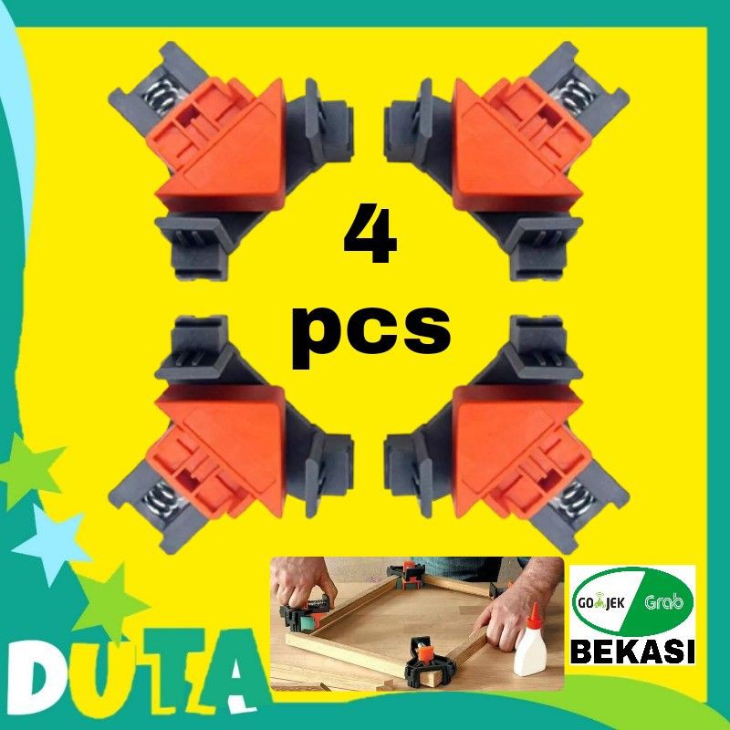 Jual Spring Clamp Corner Holder Mate 4 pcs Penjepit Sudut Bingkai ...