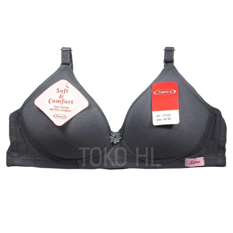 Jual BH Sorex Tanpa Kawat Bra Sorex 17227 Setara Cup A Soft & Comfort ...