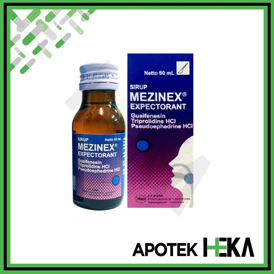 Jual Mezinex Expectorant Sirup 60 ml - Obat Batuk Pilek (BANDUNG ...