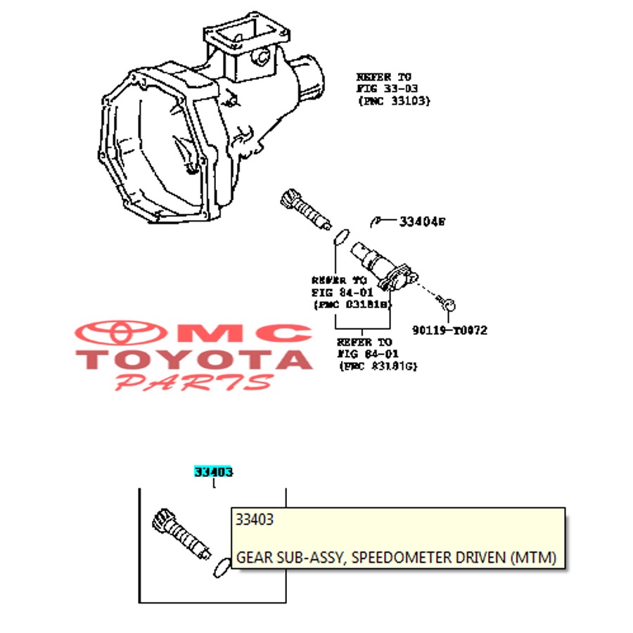 Jual Gigi Gear Speedometer Toyota Hilux Hiace 33403-39325 | Shopee ...