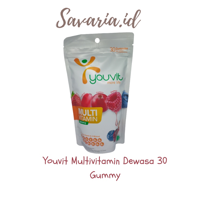 Jual Youvit Multivitamin Dewasa 30 GUMMY | Shopee Indonesia