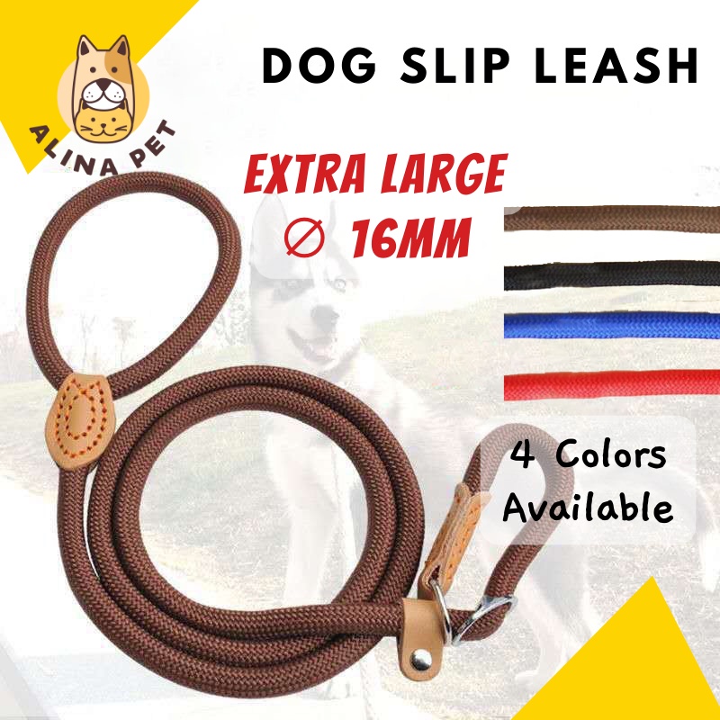 Jual Dog Slip Leash PREMIUM EXTRA LARGE Cesar Milan Tali Tuntun Anjing ...