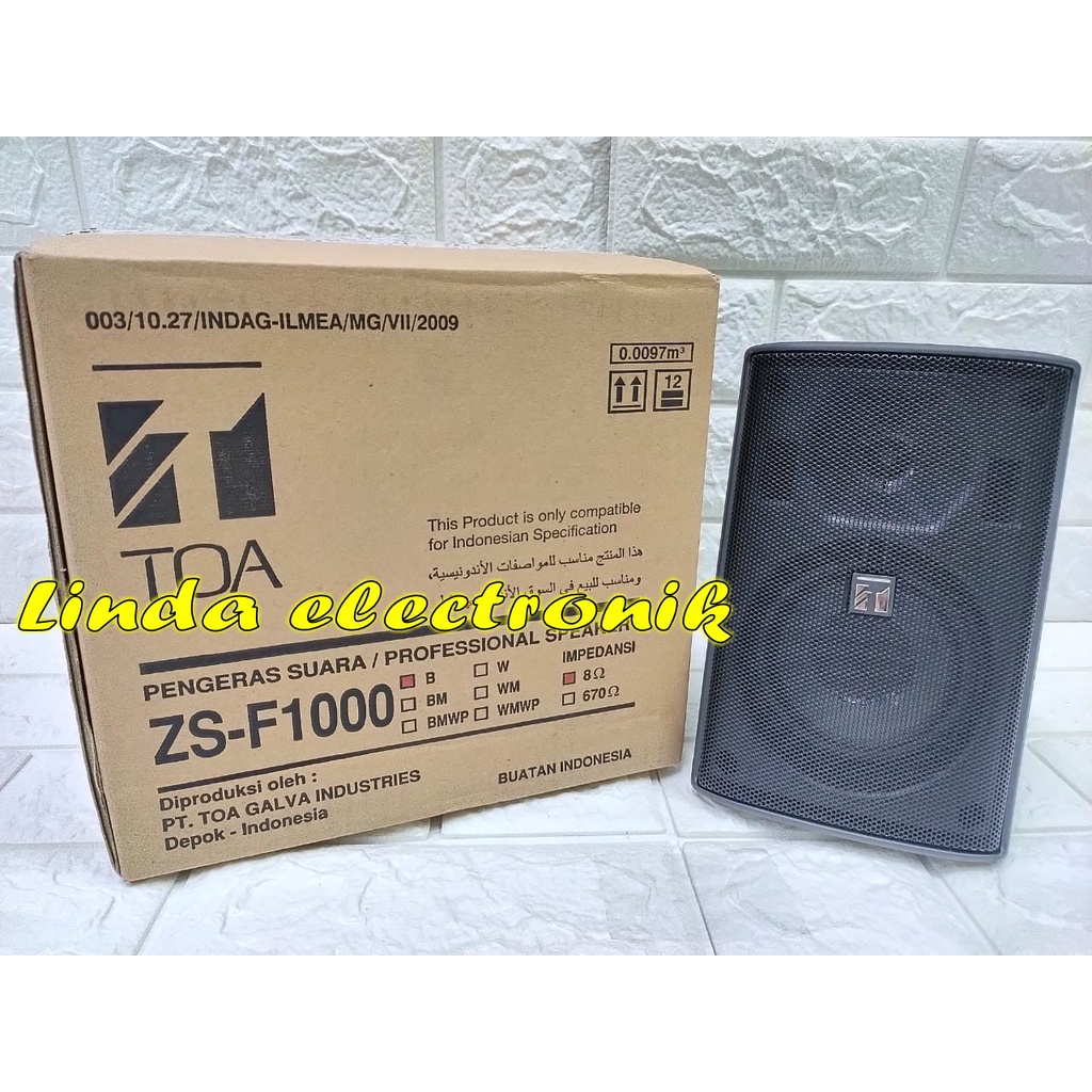 Jual Speaker toa zs f 1000 b Original toa zs f1000b | Shopee Indonesia