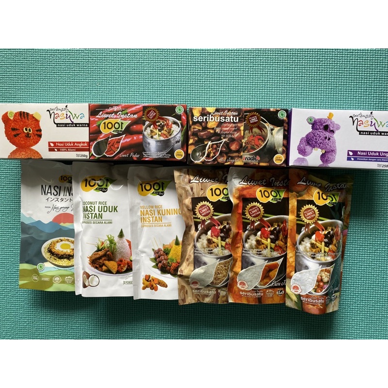 Jual Nasi Instant (nasi liwet, nasi uduk, nasi kuning) | Shopee Indonesia