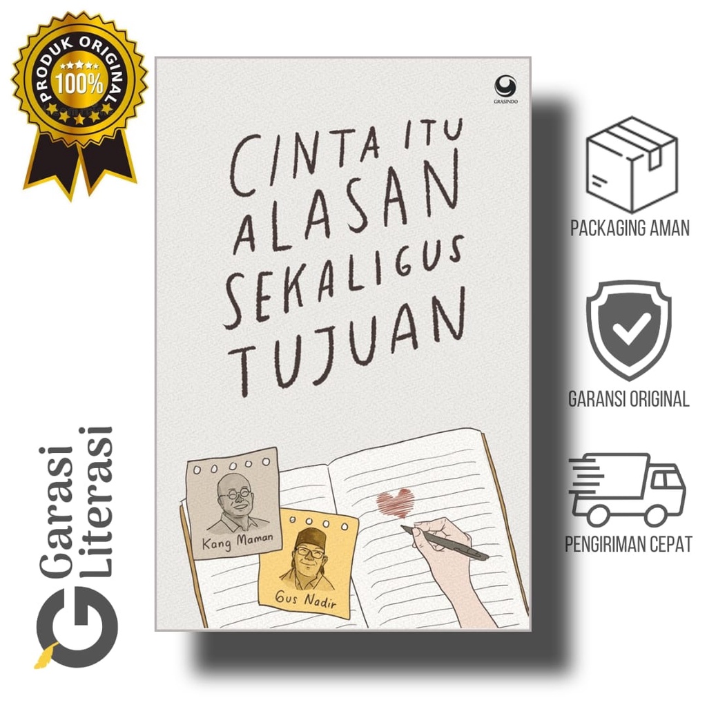 Jual Buku Cinta Itu Alasan Sekaligus Tujuan by Kang Maman (ORIGINAL ...