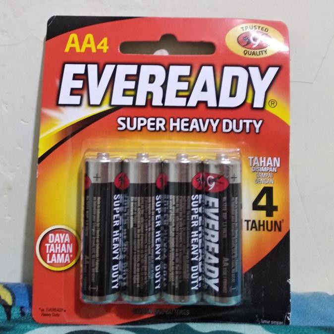 Jual Baterai Eveready AA4 Super Heavy Duty | Shopee Indonesia