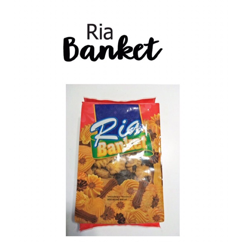 Jual KUE KERING / COOKIES RIA BANKET ENAAAKK | Shopee Indonesia