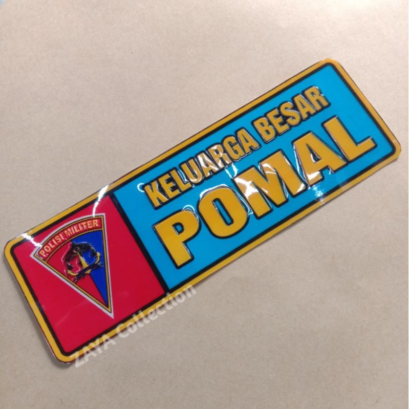 Jual Stiker POMAL - Stiker KELUARGA BESAR POMAL | Shopee Indonesia
