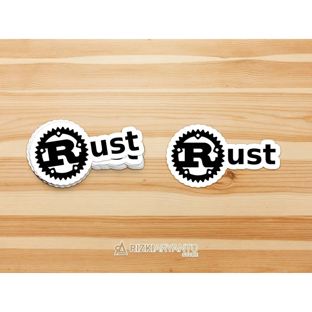 Jual Sticker - Stiker Logo Rust untuk PC Laptop HP dll | Shopee Indonesia