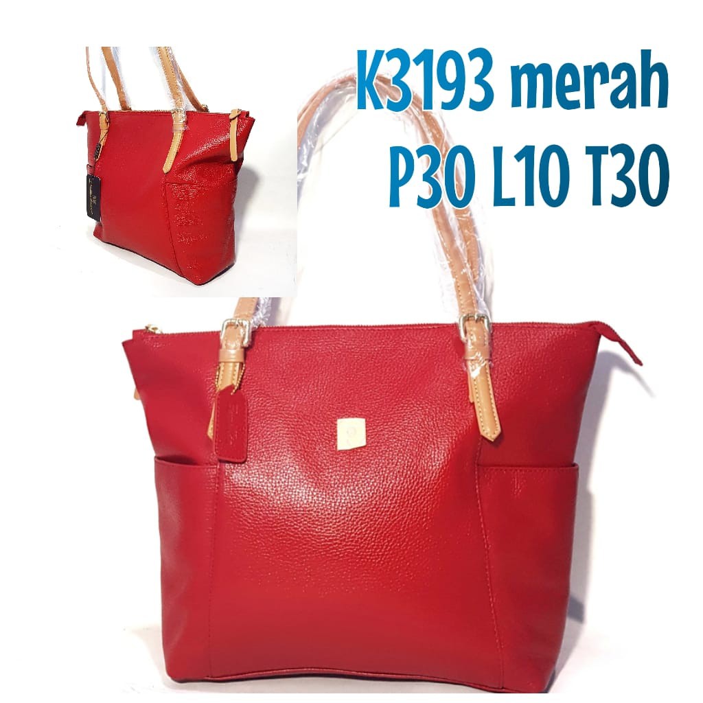 Jual Tas Papillon Original K3193 Merah | Shopee Indonesia