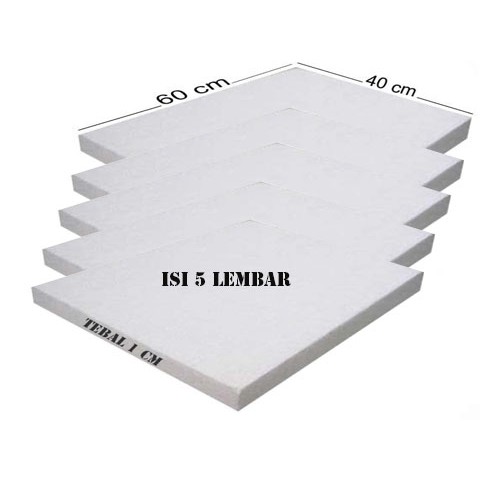 Jual Styrofoam Uk 40x60 cm Tebal 1cm isi 5 lembar | Shopee Indonesia