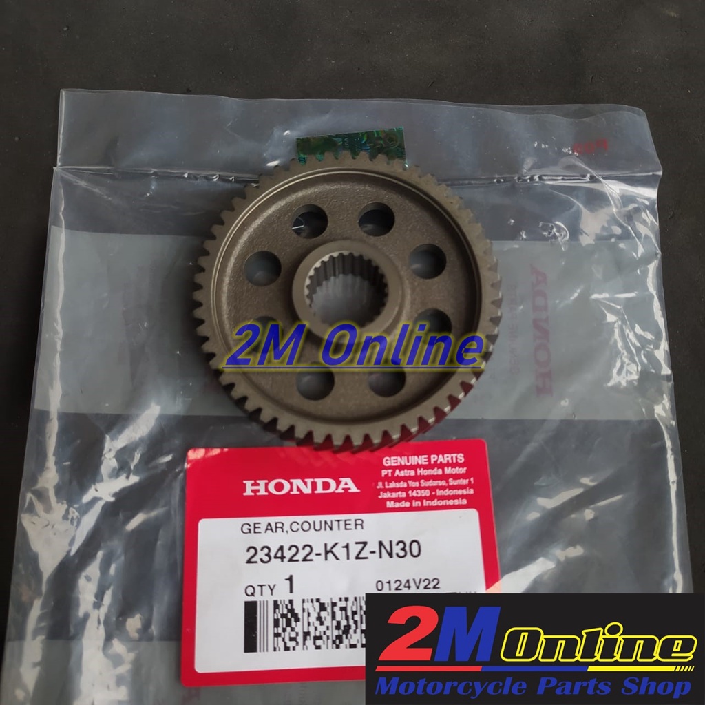 Jual 23422K1ZN30 Gear Counter PCX 160 51T AHM | Shopee Indonesia