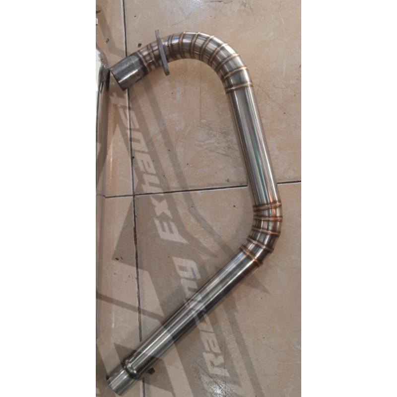 Jual Header Knalpot Leher Knalpot Kawasaki w175 Benelli 152 Japstyape ...