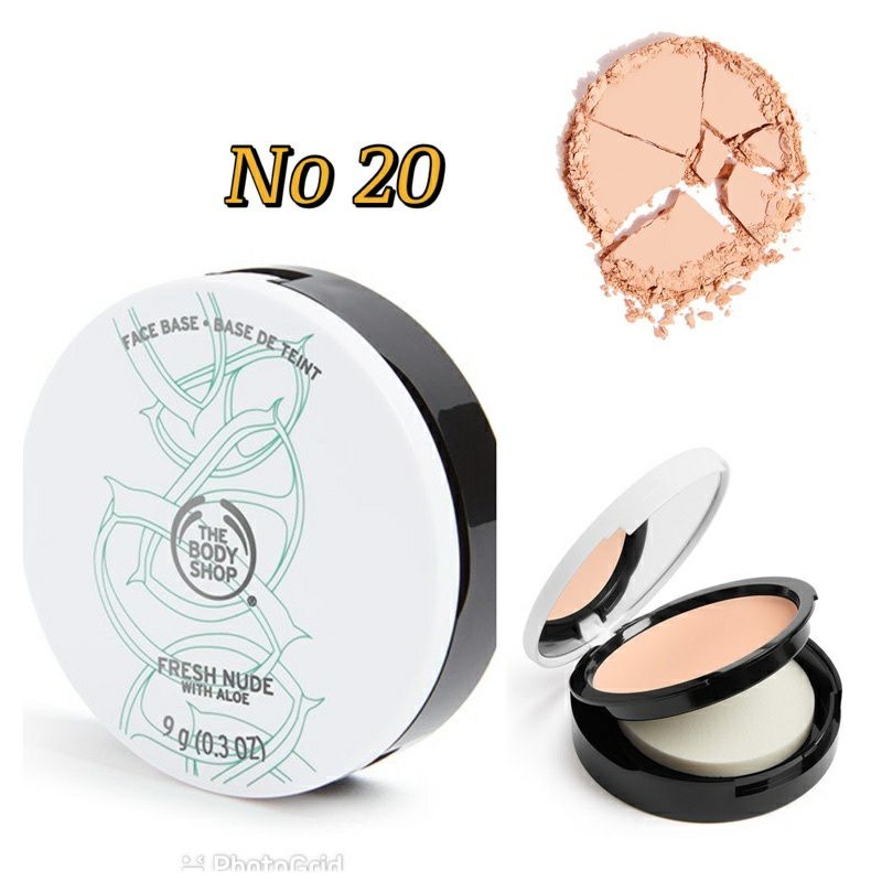 Jual Fresh Nude Compact Powder The Body Shop | Shopee Indonesia