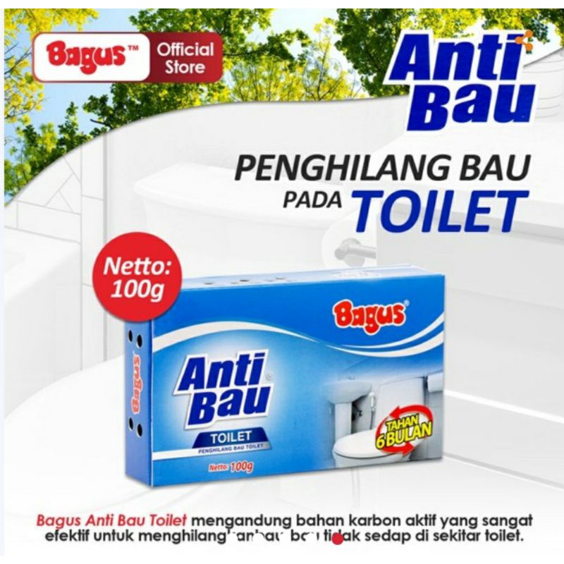 Jual Bagus Anti Bau Toilet 100g | Shopee Indonesia