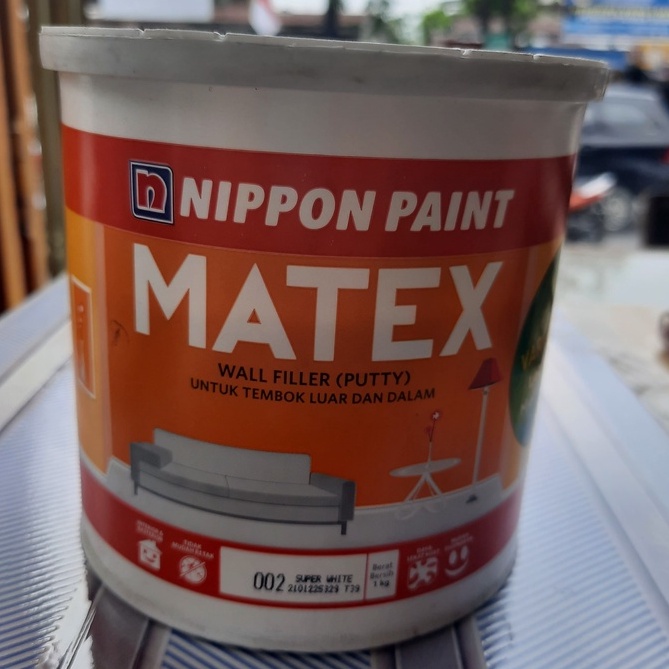 Jual PLAMIR MATEX NIPPON 1 KG (DEMPUL TEMBOK RETAK) | Shopee Indonesia