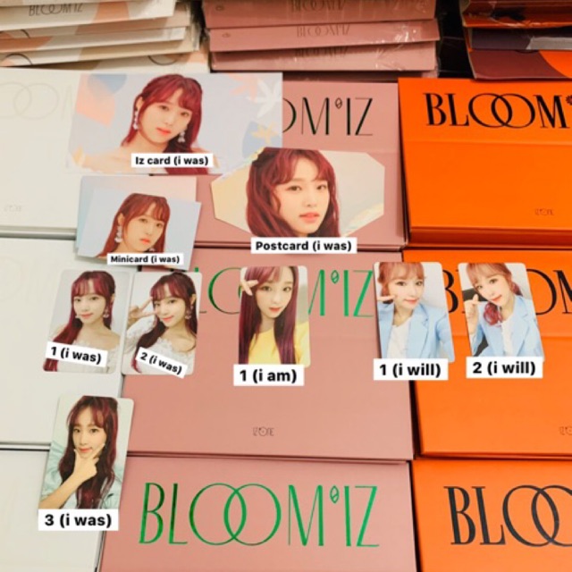 Jual OFFICIAL IZ Card/Postcard/Minicard/Photocard/AR Card IZONE YENA ...