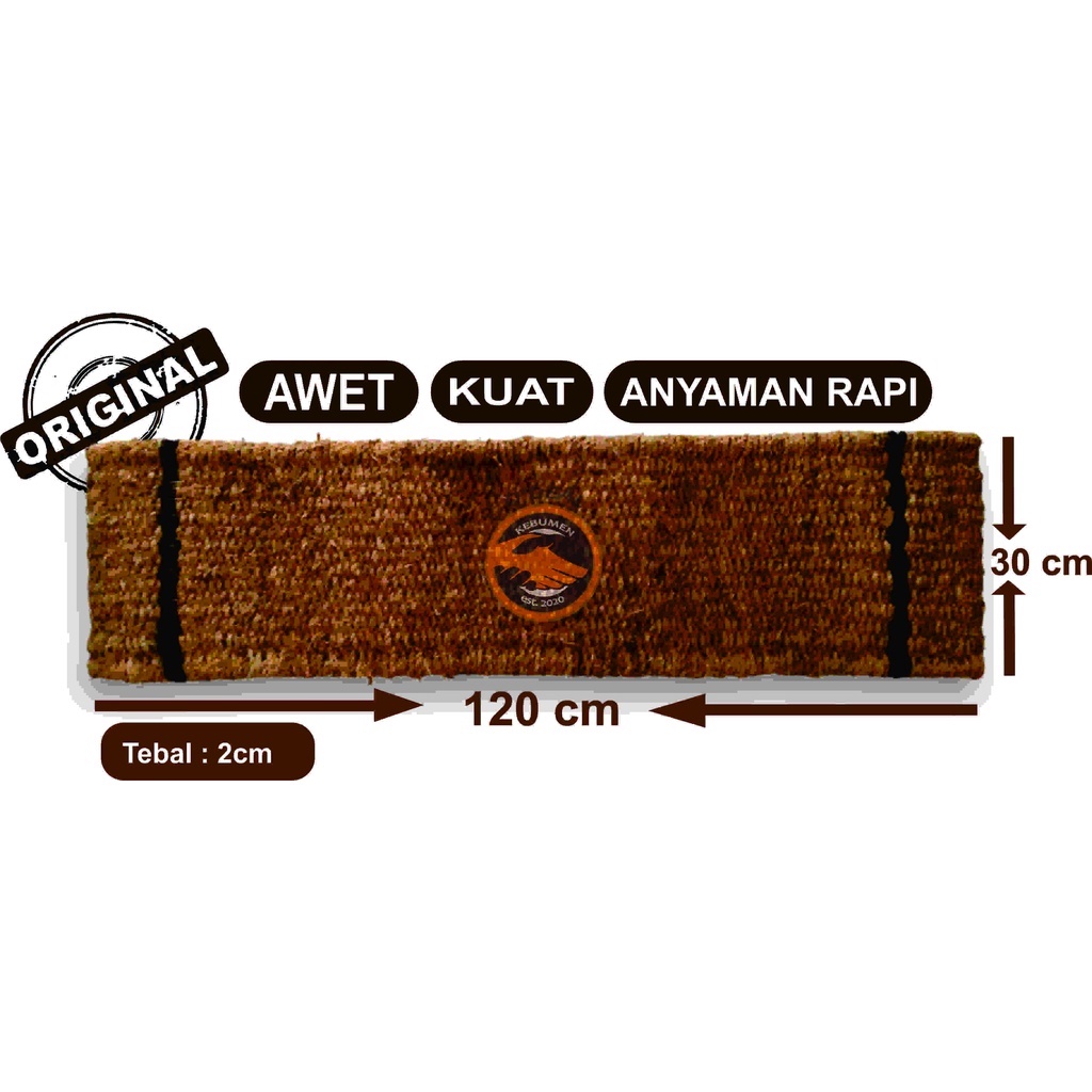 Jual Keset Serabut Kelapa Ijuk Anti Ular 2 Pintu Kualitas PREMIUM ...