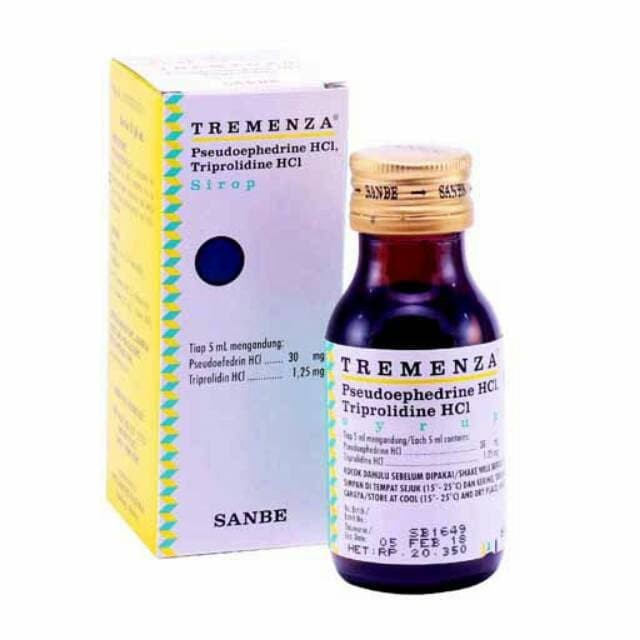 Jual tremenza sirup obat pilek | Shopee Indonesia