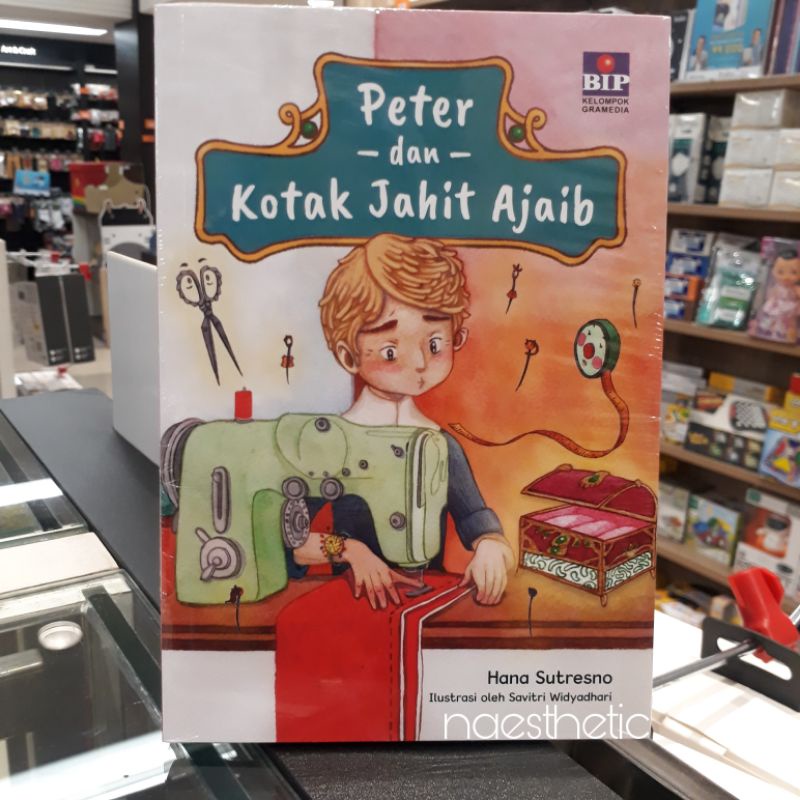 Jual Buku novel anak peter dan kotak jahit ajaib | Shopee Indonesia