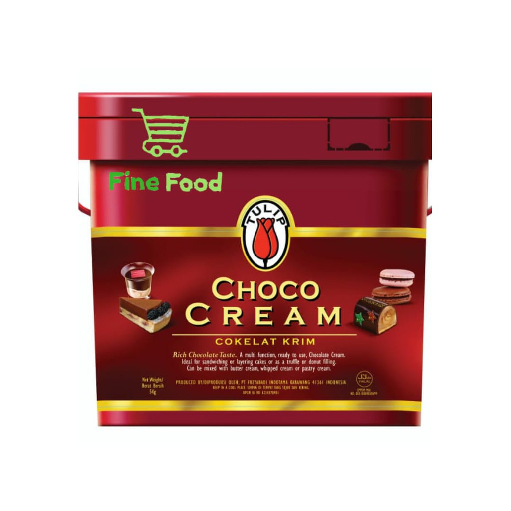 Jual TULIP Choco Cream Ganache - Ganache Coklat | Shopee Indonesia
