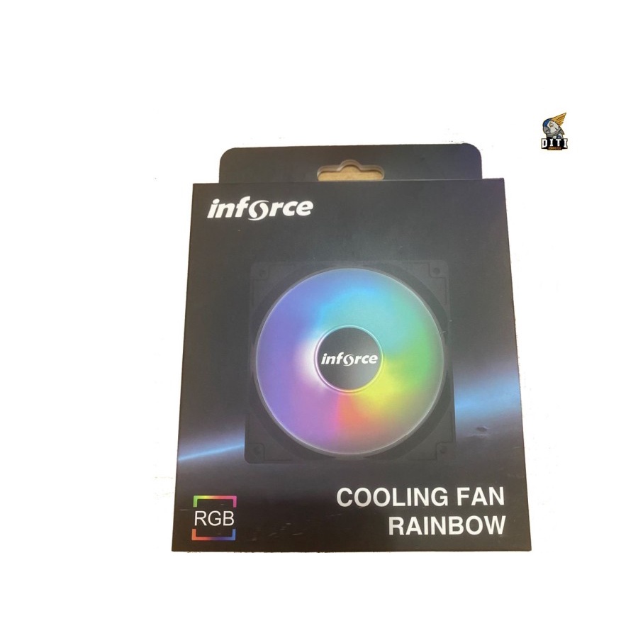 Jual Fan Inforce Rainbow Rotation 12CM | Shopee Indonesia