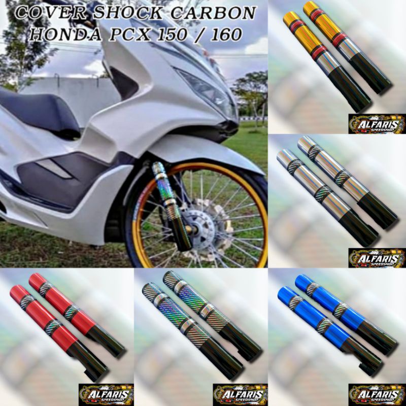 Jual COVER BOTTOM PCX 150 PCX 160 SEPASANG SHOCK DEPAN COVER PIPA SHOCK ...