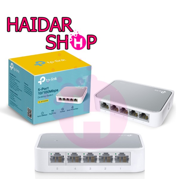 Jual TP-LINK TL SF1005D 5-Port 10/100Mbps Desktop Switch | Shopee Indonesia