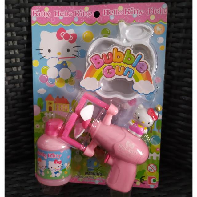 Jual ORIGINAL Hello Kitty Bubble Gun | Shopee Indonesia