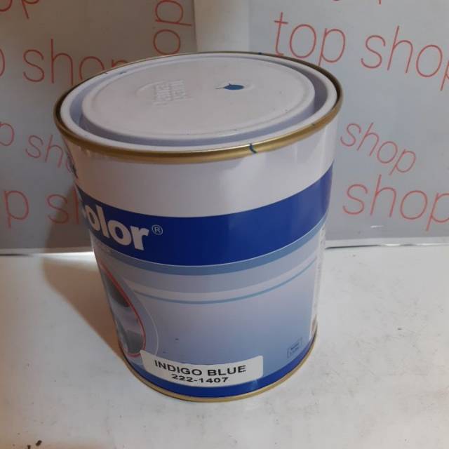 Jual CAT DUCO TOP COLOR DANAPAINT WARNA BIRU/INDIGO BLUE KODE 222-1407 ...