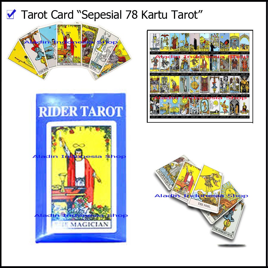 Jual RIDER TAROT - Kartu Tarot - Tarot Card - Alat Sulap | Shopee Indonesia