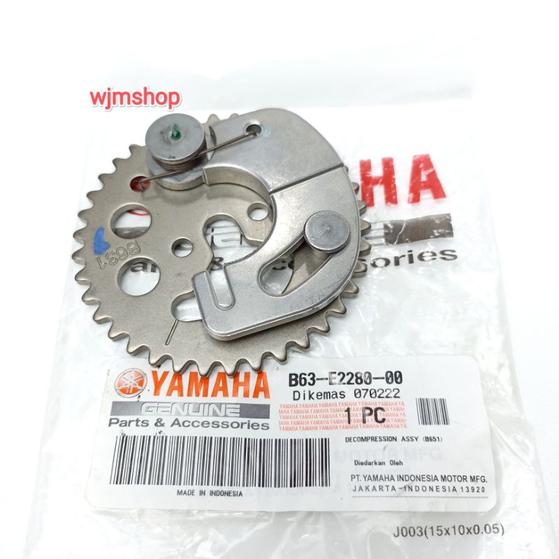 Jual GIGI SENTRIK DEKOMPRESI NMAX. AEROX 155 . LEXI B63-E2280-00 ORIGINAL YGP YAMAHA GENUINE ...