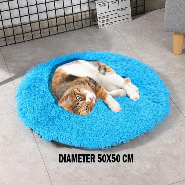 Jual Tempat Tidur Kucing Bulat 50 Cm /Cat Bed/Kasur Kucing Murah/Alas ...