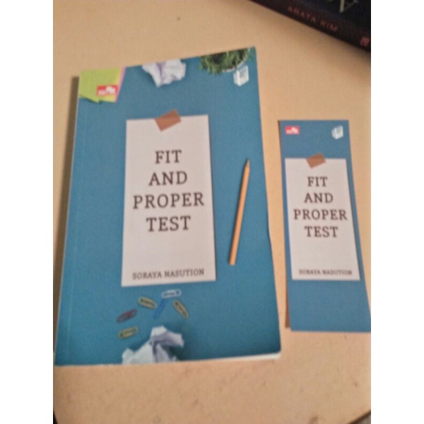 Jual PRELOVED FIT AND PROPER TEST | Shopee Indonesia