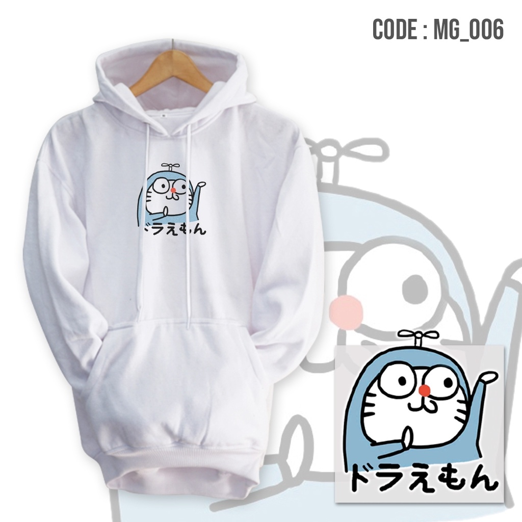 Jual Hoodie Anime Lucu Doraemon Murah Cewek Cowok Keren Hodie Terbaru ...