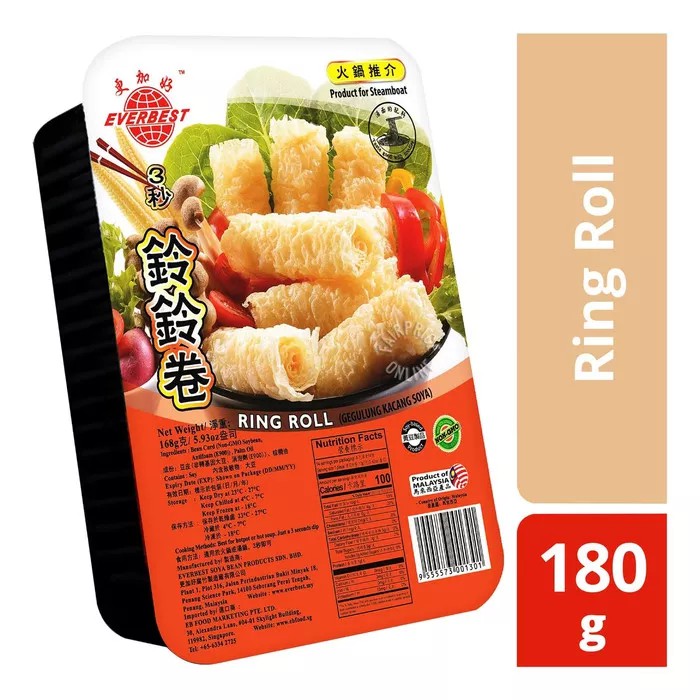 Jual Everbest Ring Roll ASLI ORIGINAL / Kembang Tahu Gulung Cincin - 14pcs | Shopee Indonesia