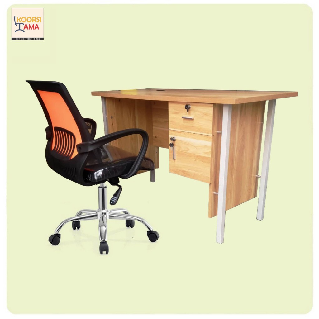 Jual Meja Karyawan / Meja Staff / Meja Kantor Bandung / Meja MK120B ...