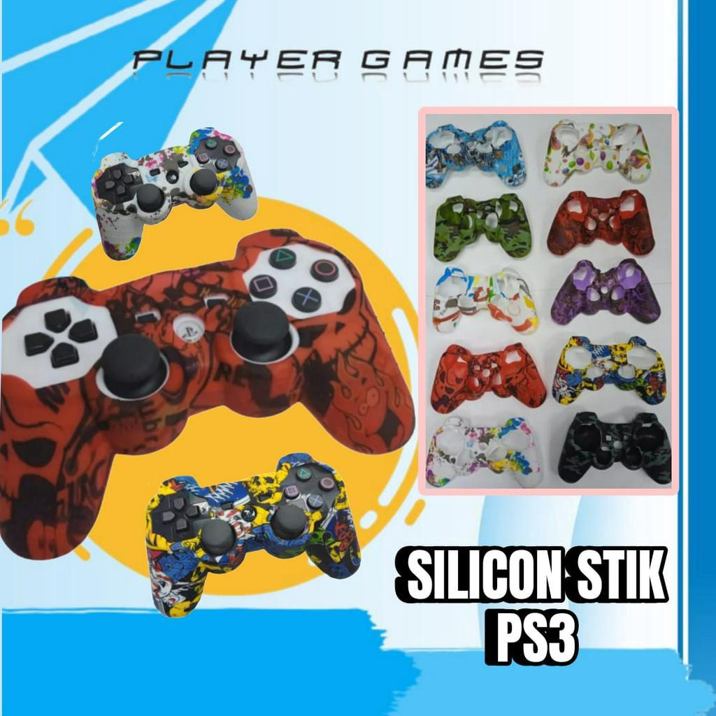 Jual SILICON STIK PS 3 CORAK/DS3 KONDOM PELINDUNG STICK PS 3 MOTIF ...