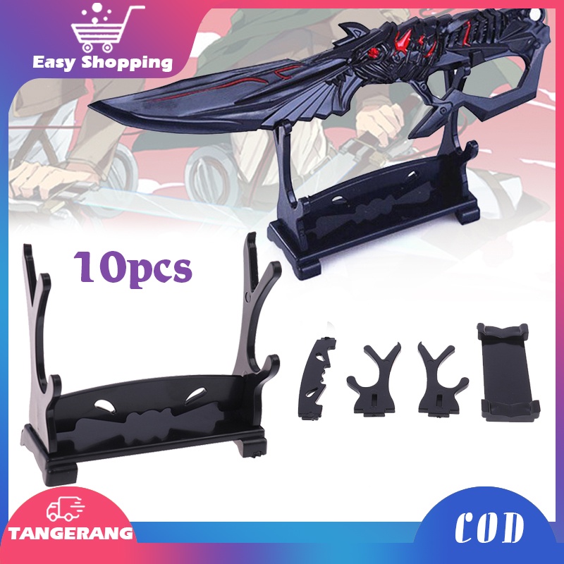 Jual 10pcs Dudukan Miniatur Pedang Stand Display Miniatur Senjata ...