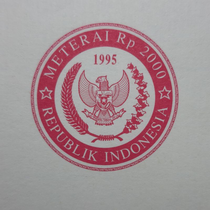 Jual KERTAS SEGEL TAHUN 2002, 2001, 2000, 1999, 1998, 1997, 1996, 1995 ...