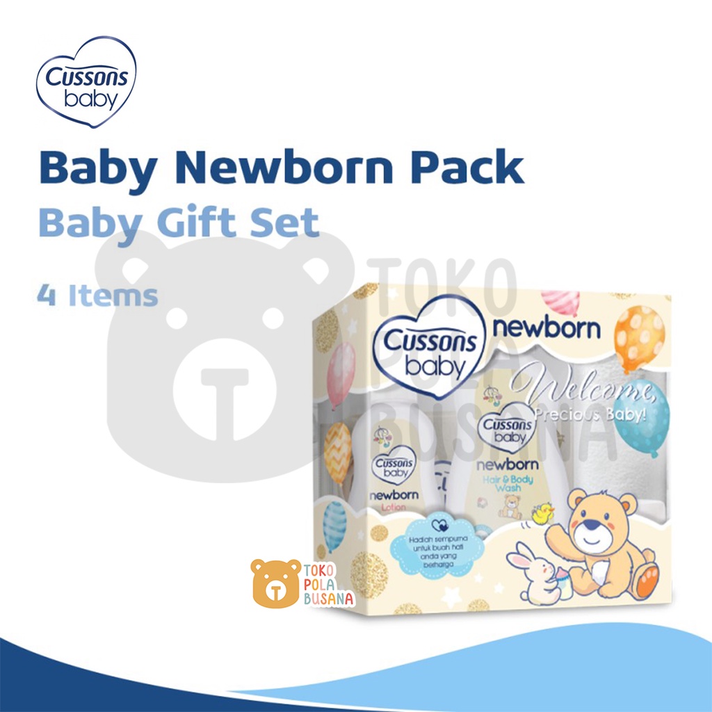 Jual CUSSONS Baby Care Large Medium Mini Bag Newborn Gift Box - Gift ...