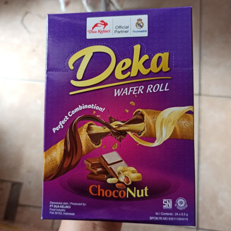 Jual Deka Wafer Roll Choconut Dua Kelinci | Shopee Indonesia