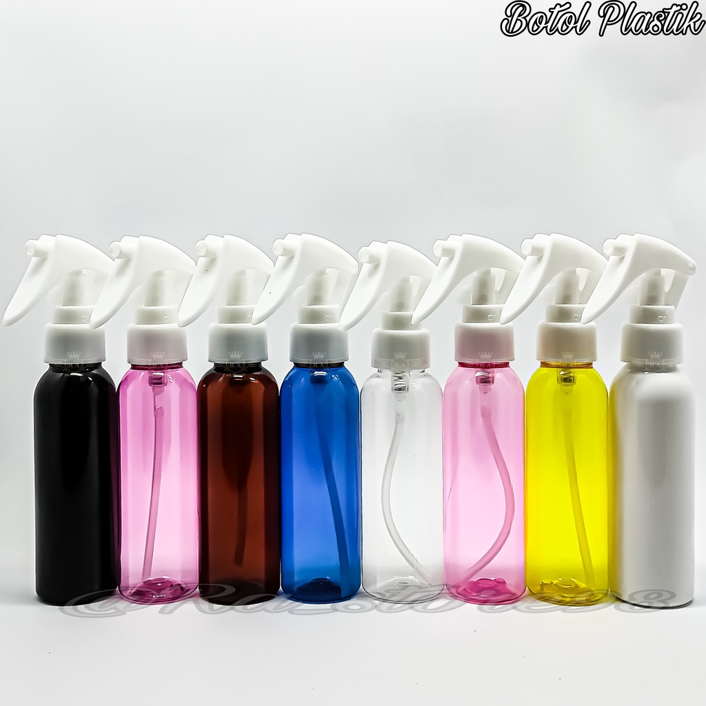 Jual Botol 100ml Spray Trigger Botol 100ML Varian Warna Tutup Spray ...