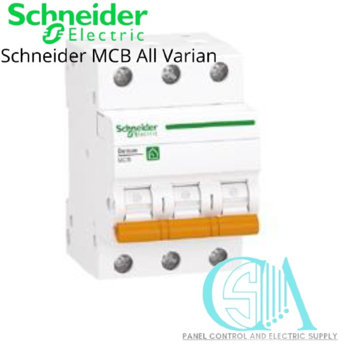 Jual SCHNEIDER NEW JUN2020 MCB DOMAE 6KA 3P 10A DOMF01310 Mini Circuit Breaker Pengaman Stop ...