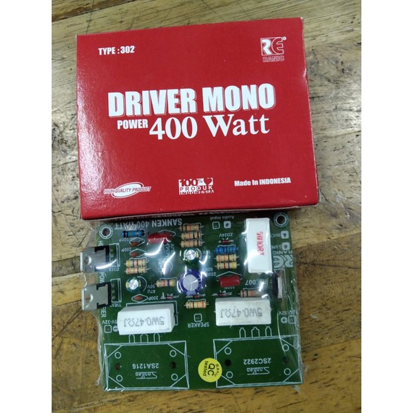 Jual Kit Driver Power Amplifier Sanken Mono Safari 400 Watt | Shopee Indonesia