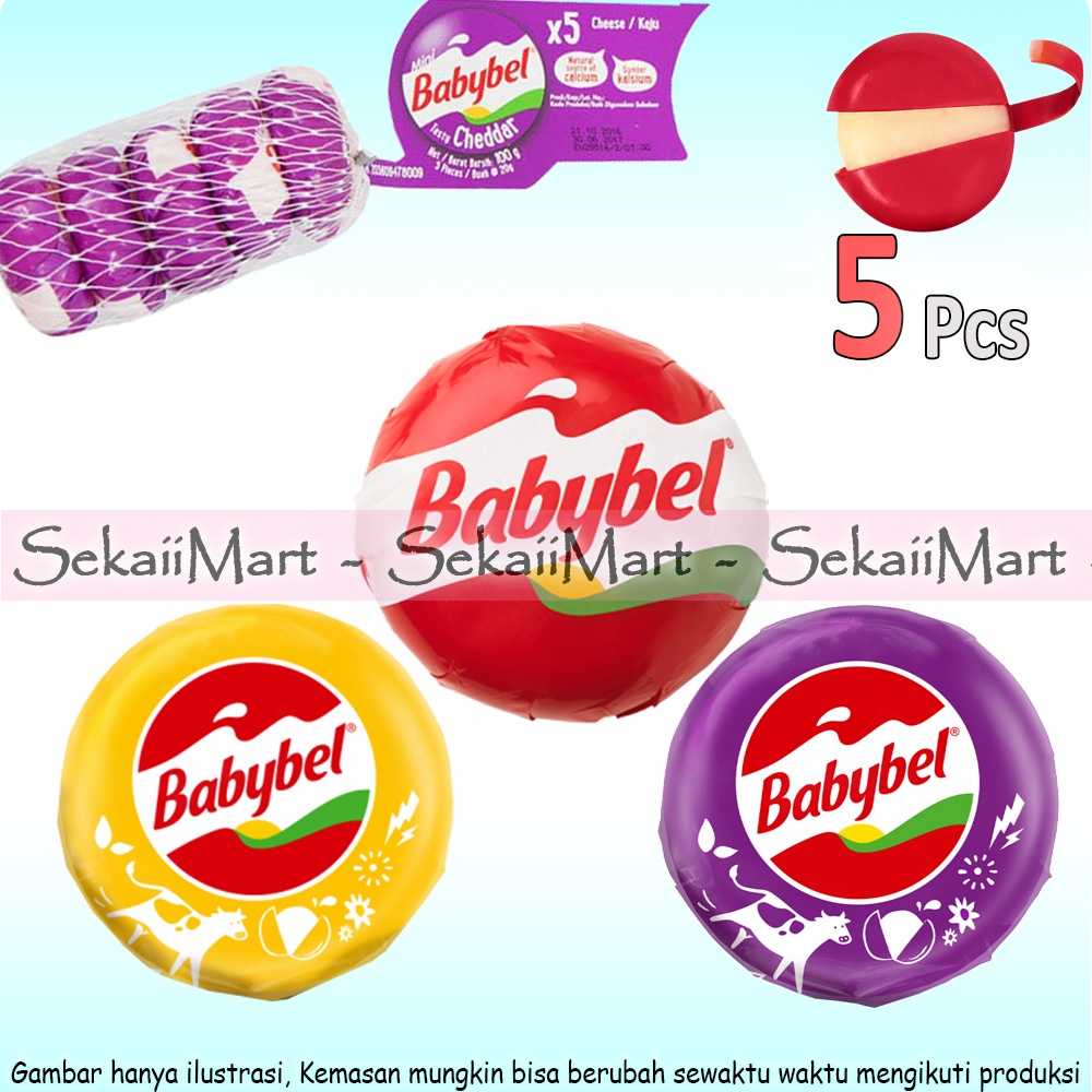 Jual BABYBEL Mini Cheese Original / Swiss Emmental / Tasty Cheddar ...