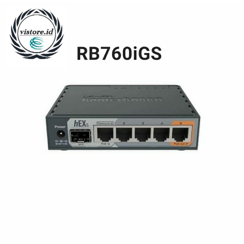 Jual Mikrotik Router RB760iGS hEX S Routerboard SFP Gigabit | Shopee ...
