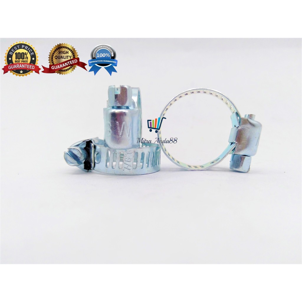 Jual Mitraanda88 Klem Selang + Knop GAS | Hose Clamp | Clamp Selang Gas ...