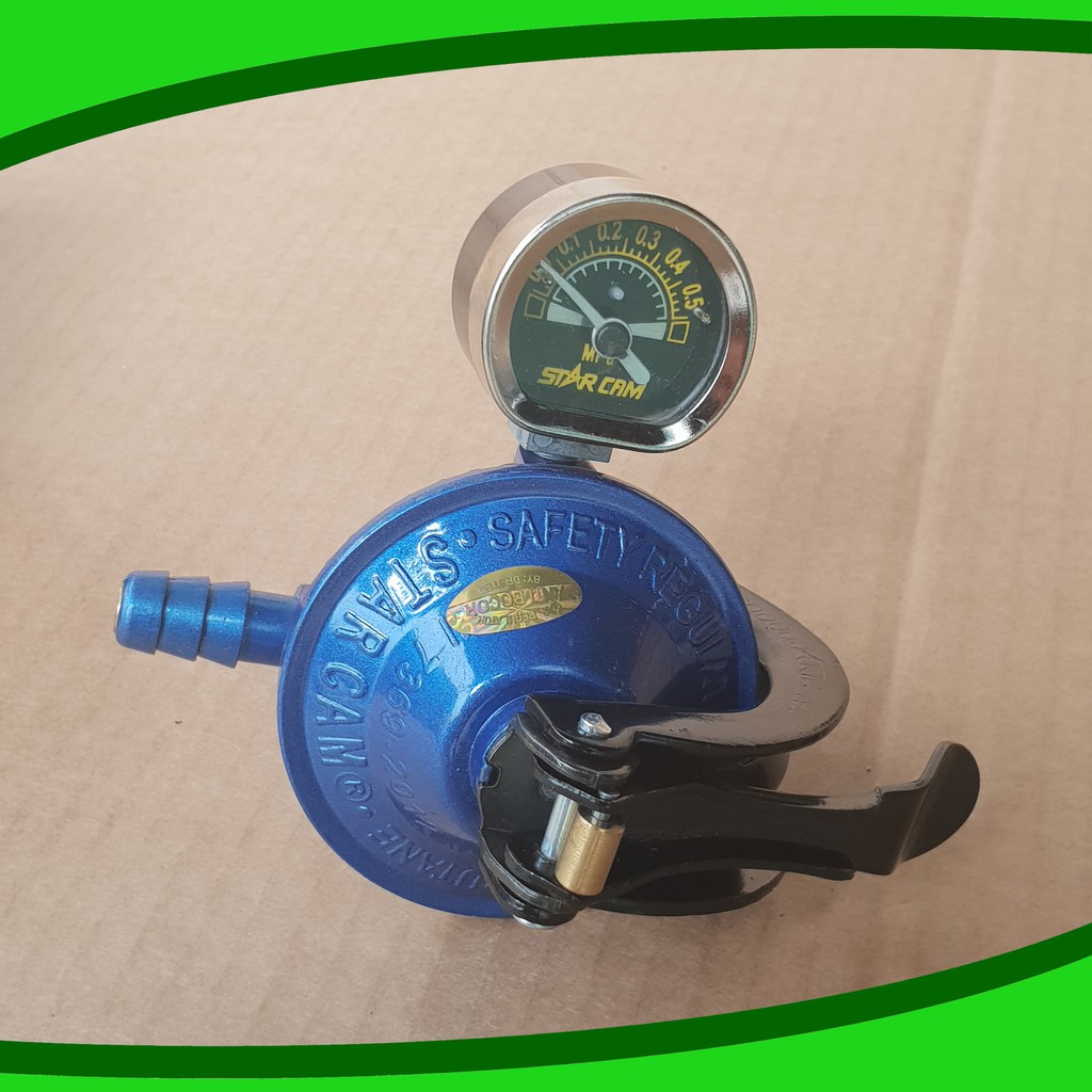 Jual Regulator Gas Tekanan Rendah Dengan Meter Starcam | Shopee Indonesia